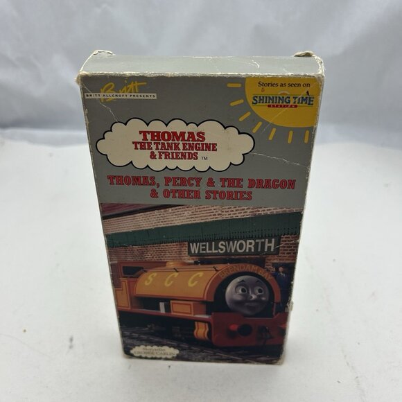 Media | Thomas The Tank Engine Friends Thomas Percy The Dragon Vhs 1993 ...